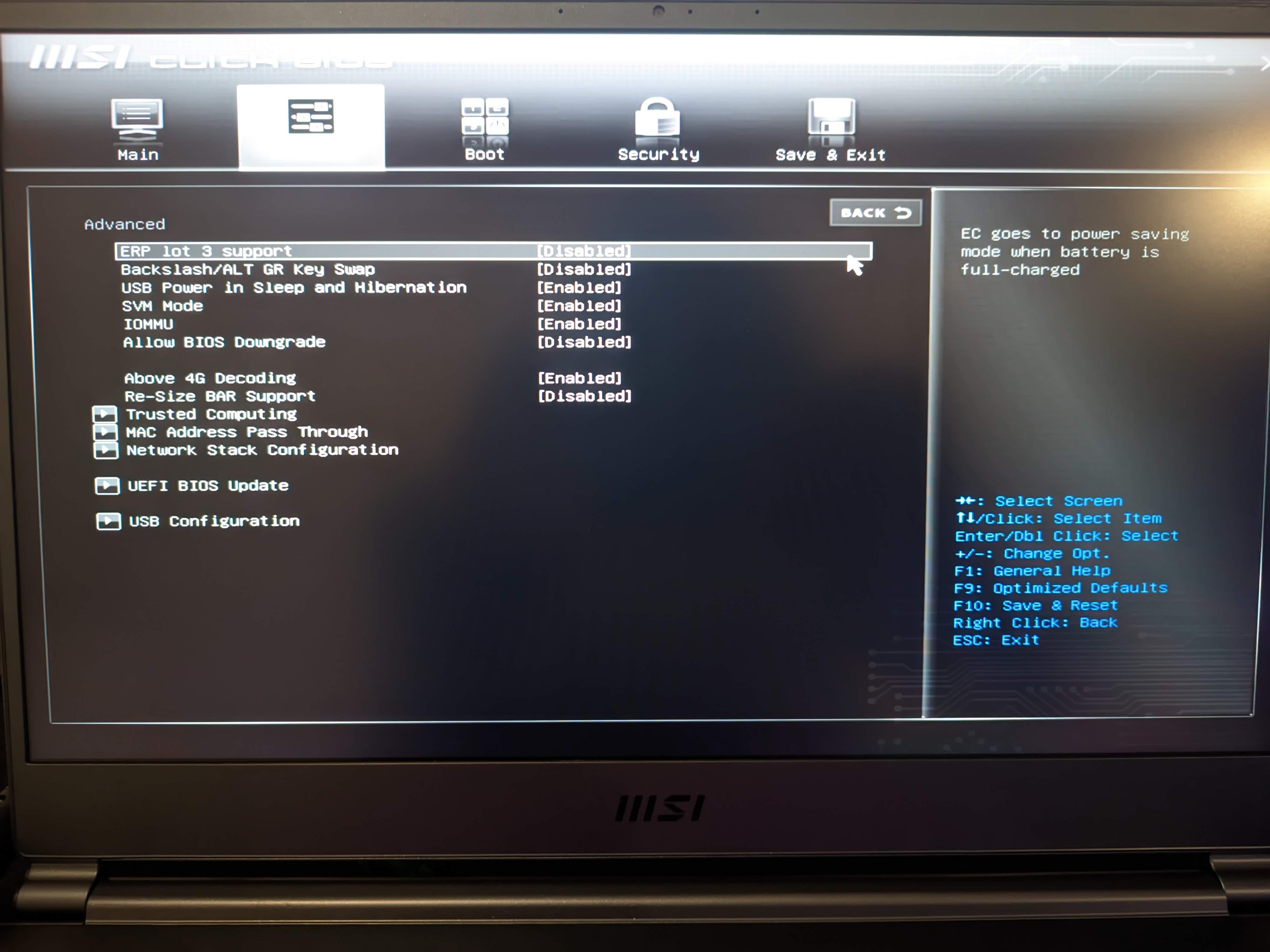 How To Disable The dGPU On The MSI Delta 15 · harija.moe